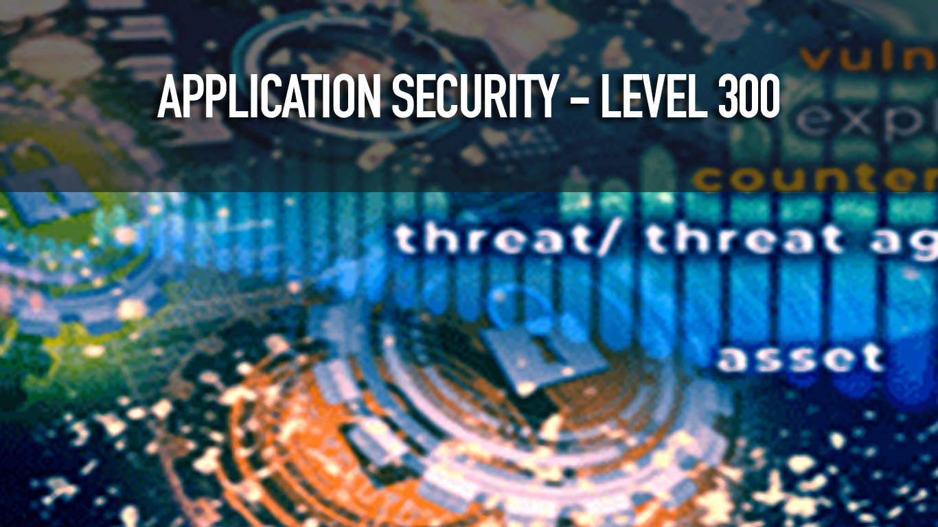 APPLICATION SECURITY - LEVEL 300